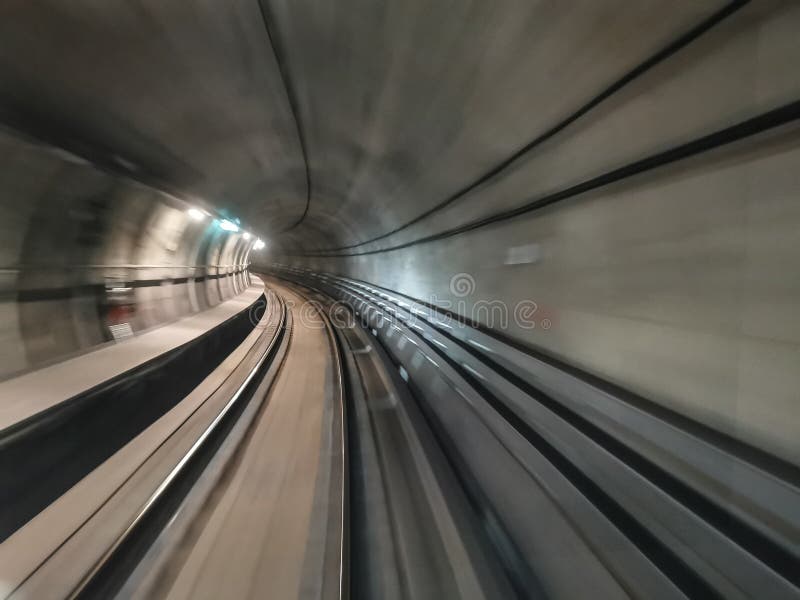 Metro in motion stock image. Image of speed, passenger - 197093405