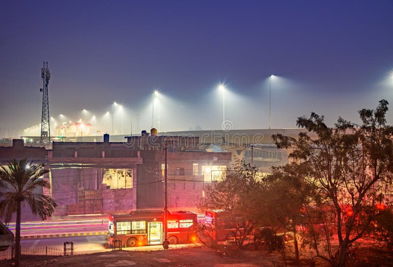 Metro Buses Multan Pakistan Stock Image - Image of system, lane: 252656901