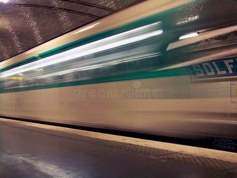 Metro Paris Solferino Station Stock Photos - Free & Royalty-Free Stock ...
