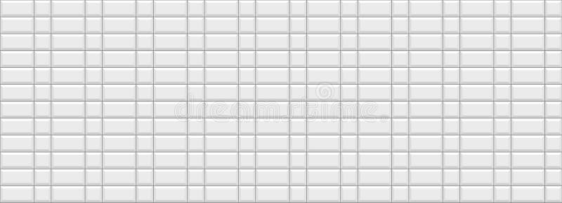 Metro Seamless Pattern. Brick Tile Wall. Vector Illustration Stock ...