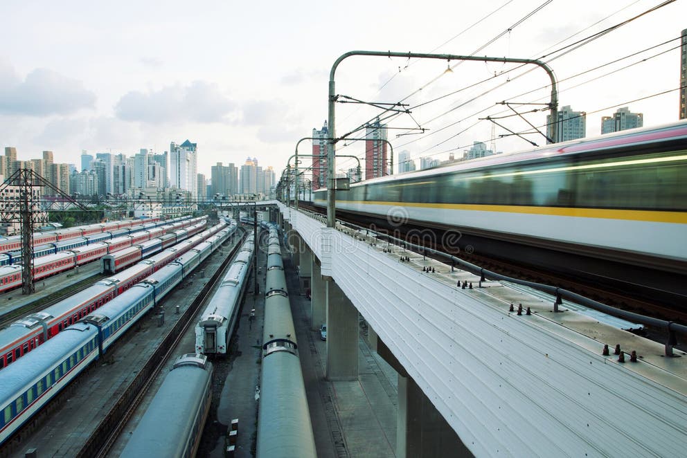 Metro speed stock image. Image of passage, rail, city - 50070811