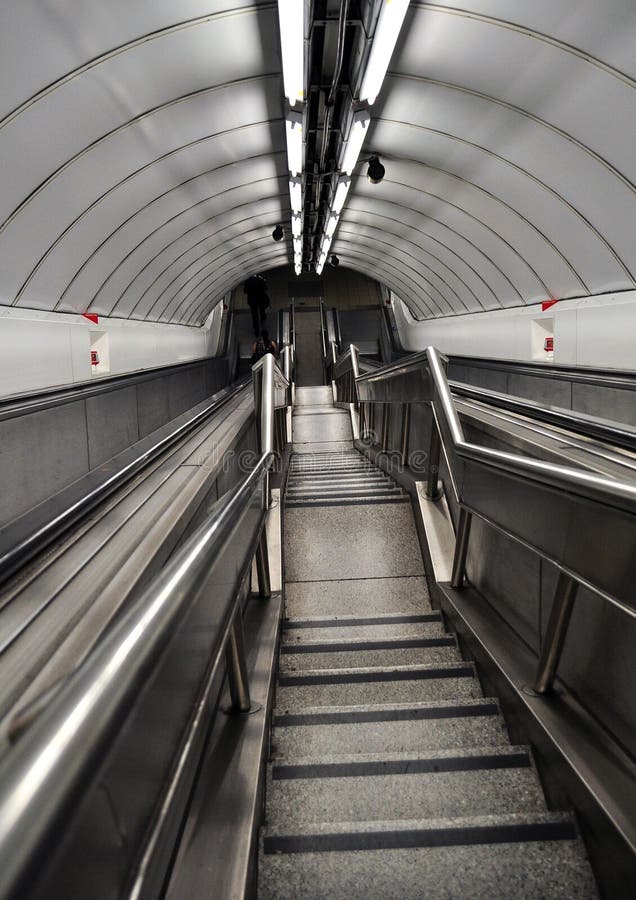 Metro stairs stock photo. Image of underground, upstairs - 35015138