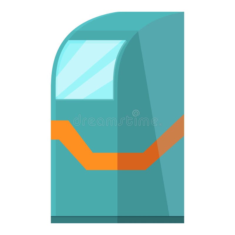Metro Station Info Atm Icon Cartoon Vector. Underground Metro Stock ...