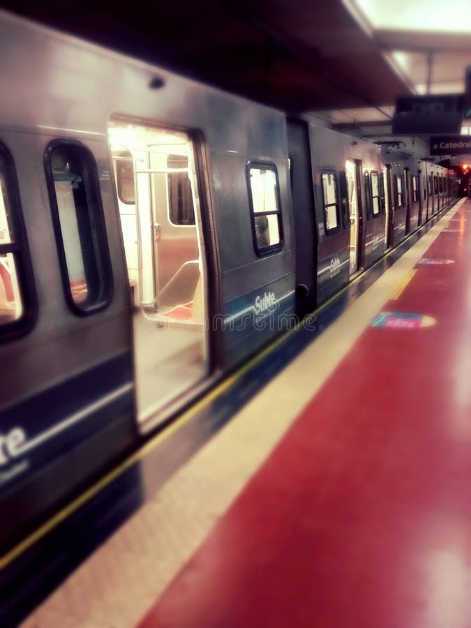 Metro Subte in Buenos Aires, Argentina Editorial Image - Image of ...