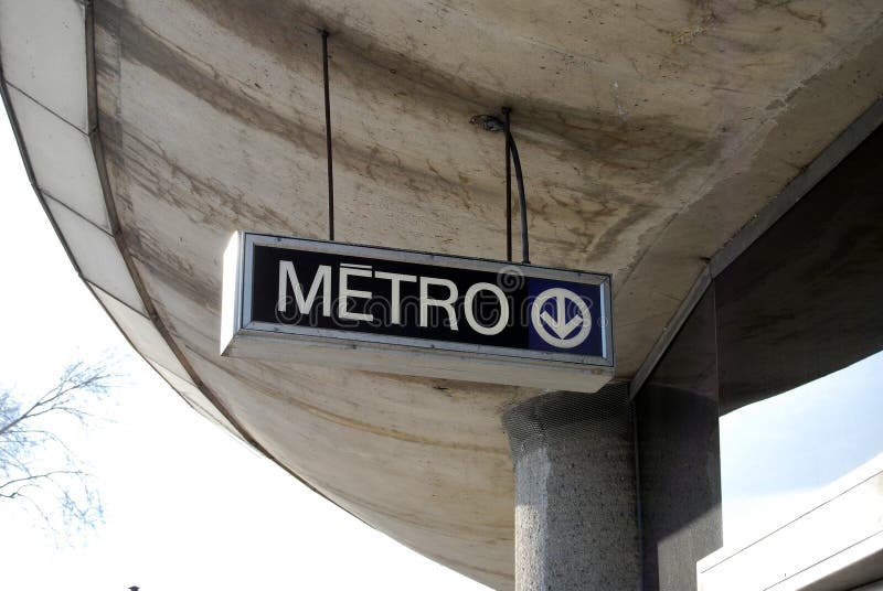 Metro/Subway stock photo. Image of transport, signs, ecological - 4282736