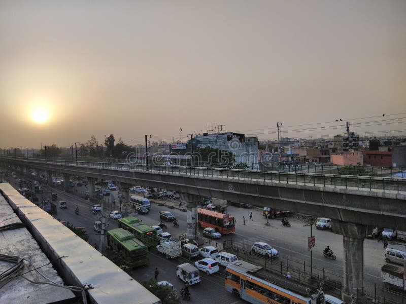 Metro editorial stock image. Image of buses, road, metro - 94973119