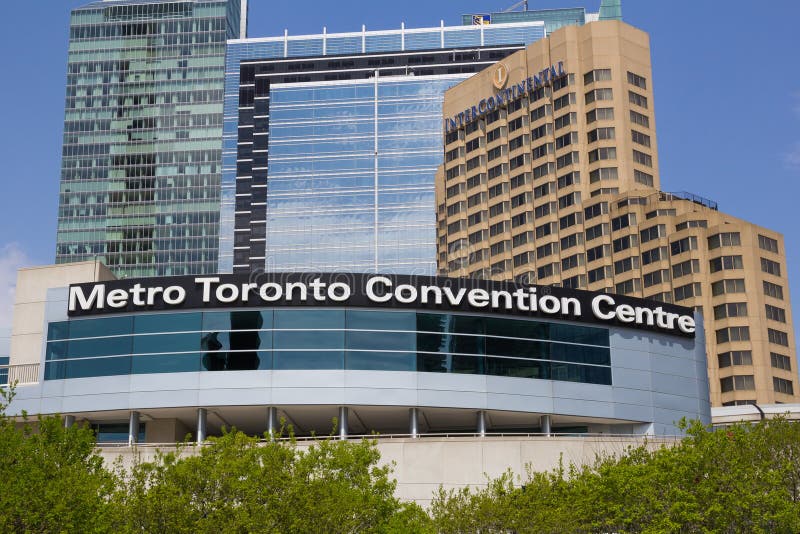 Metro Toronto Convention Centre Editorial Stock Image - Image of metro ...