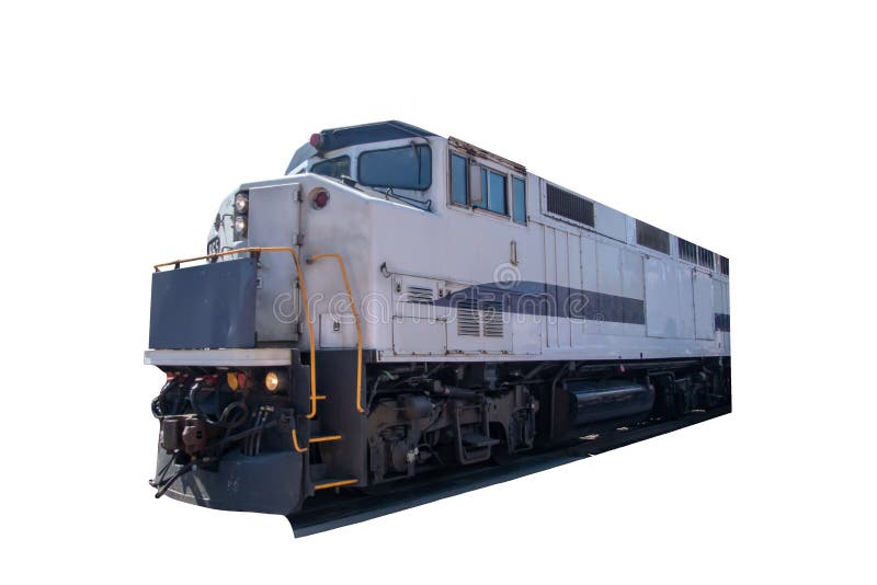 Metro Train Isolated on White Background Stock Photo - Image of ...