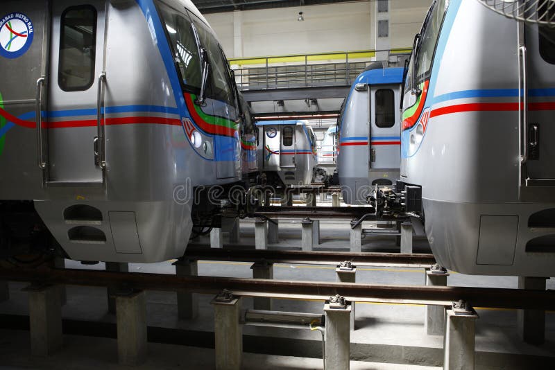 Metro Train station editorial photography. Image of departure - 45253272