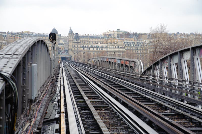 Metro ways stock image. Image of cloud, railroad, platform - 63298677