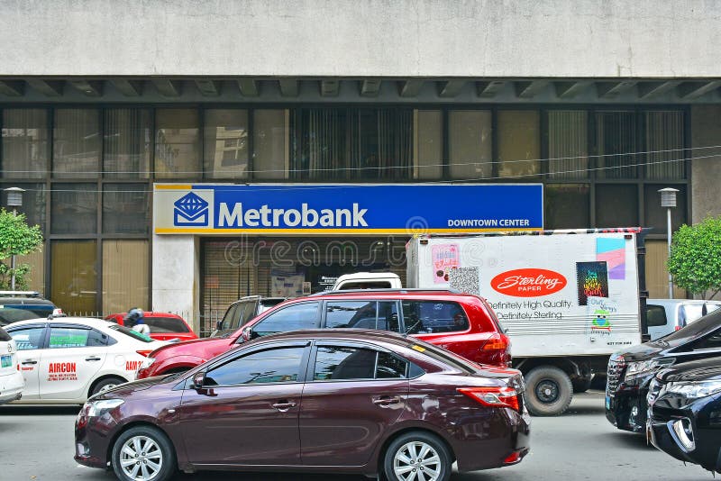 Metrobank Facade in Manila, Philippines Editorial Stock Photo - Image ...