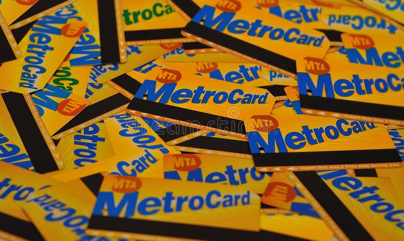 Metrocards de NYC fotografía editorial. Imagen de manhattan - 18889757