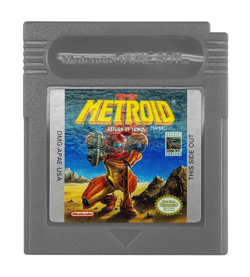Metroid II Nintendo Game Boy Editorial Stock Image - Image of based ...