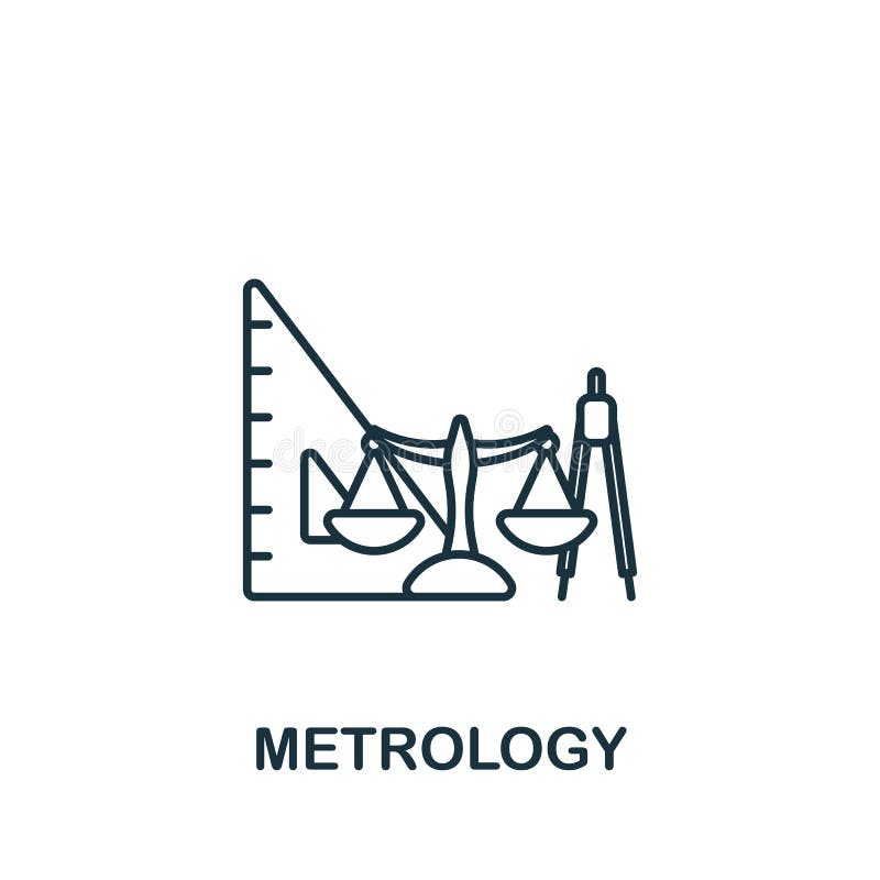 Metrology Icon. Line Simple Science Icon for Templates, Web Design and ...