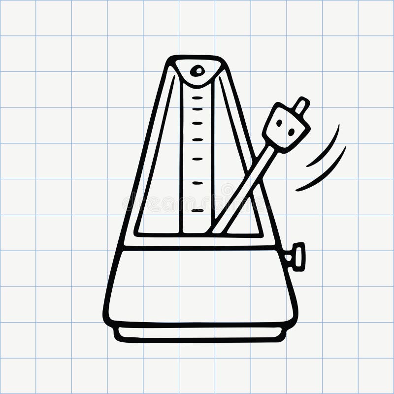 Metronome Sketch Stock Illustrations – 245 Metronome Sketch Stock ...