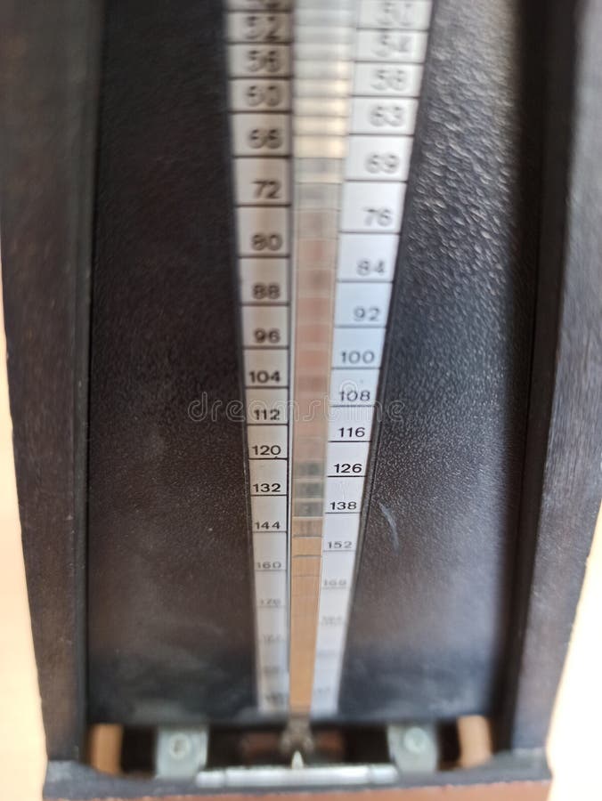 Metronome number stock image. Image of tempo, number - 210606401