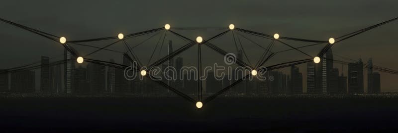 Metropolis Meta-network in Dimming Light Connecting Buildings Stock ...
