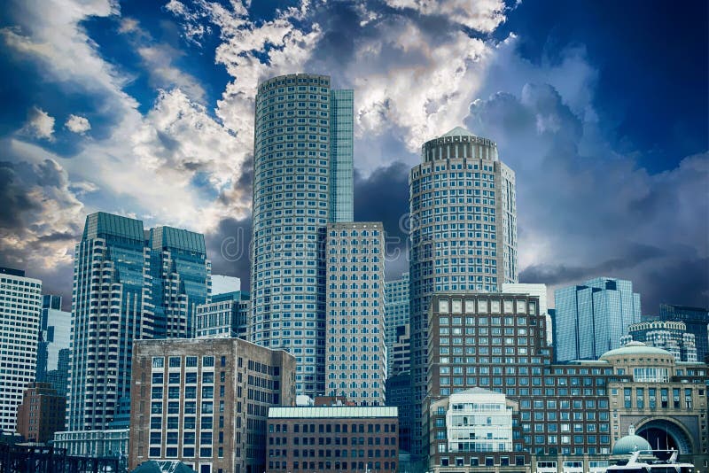 Cityscape, Skyscraper, Metropolitan Area, Metropolis Picture. Image ...