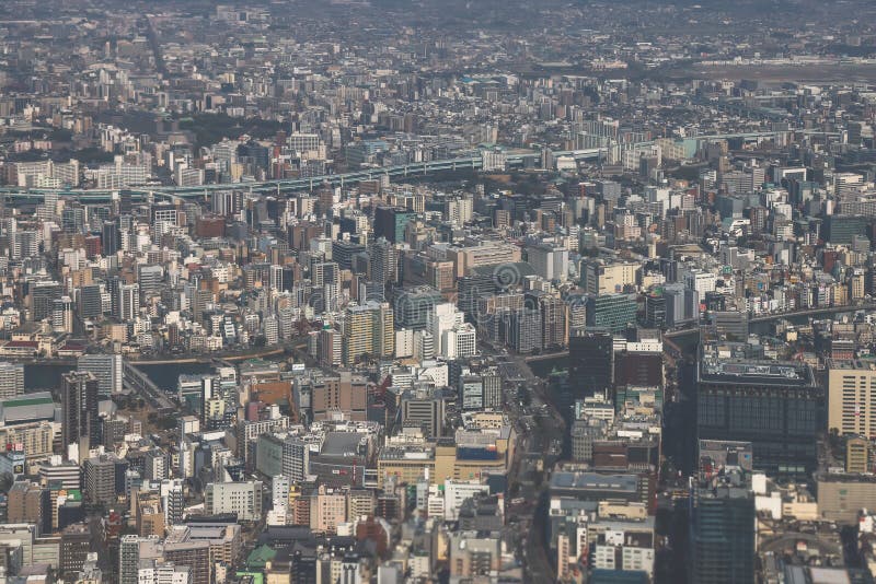 A Metropolitan Cityscape with Dense Urban Development Editorial Stock ...