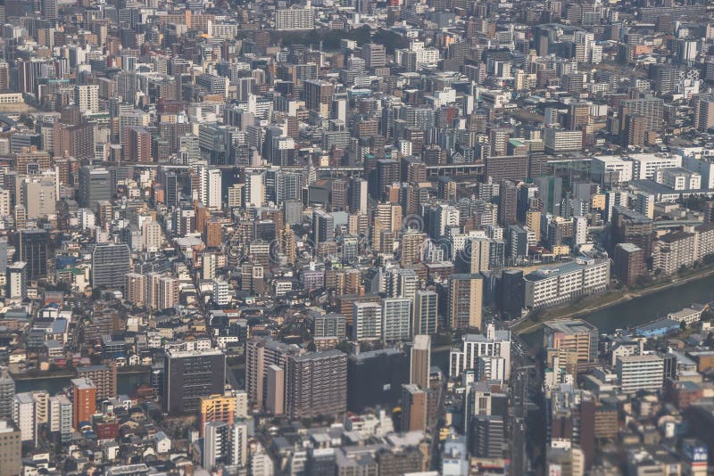 A Metropolitan Cityscape with Dense Urban Development Editorial Stock ...