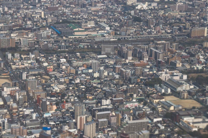 A Metropolitan Cityscape with Dense Urban Development Stock Image ...