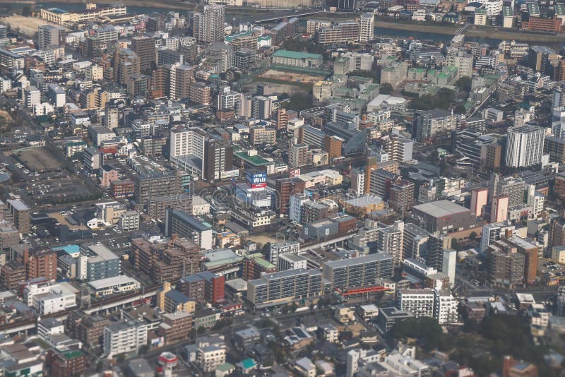 A Metropolitan Cityscape with Dense Urban Development Stock Image ...