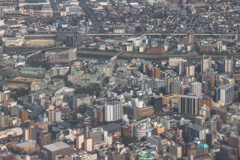 A Metropolitan Cityscape with Dense Urban Development Editorial Stock ...