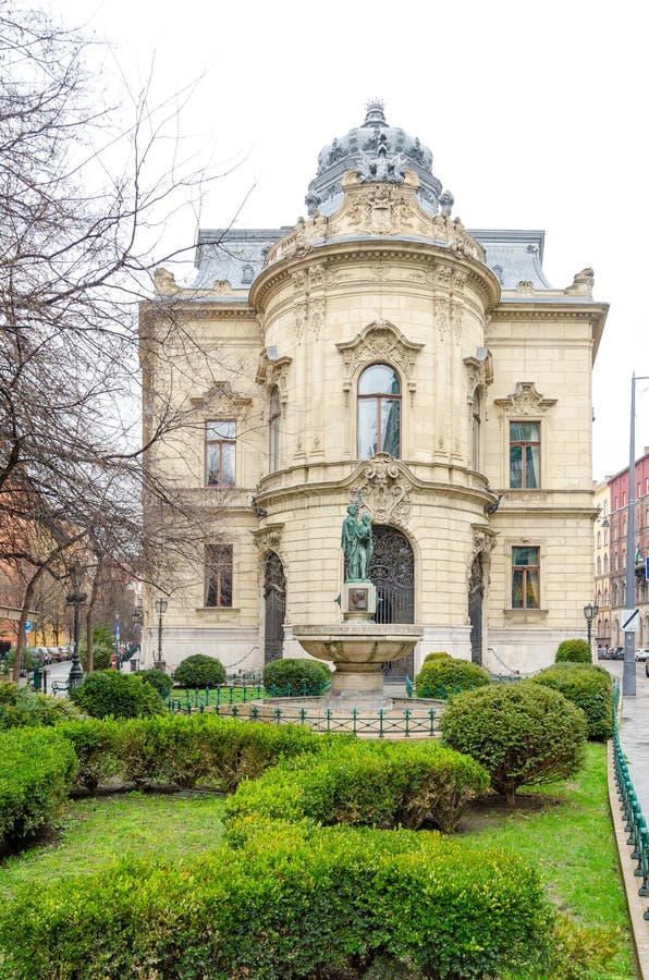 Metropolitan Ervin Szabo Library in Budapest, Hungary. Editorial Image ...