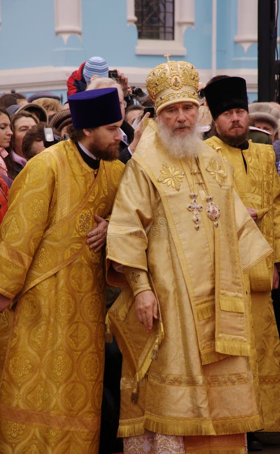 Metropolitan Kliment editorial stock image. Image of maloyaroslavec ...