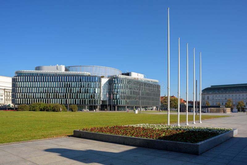 The Metropolitan Office Building in Warsaw, Editorial Stock Photo ...