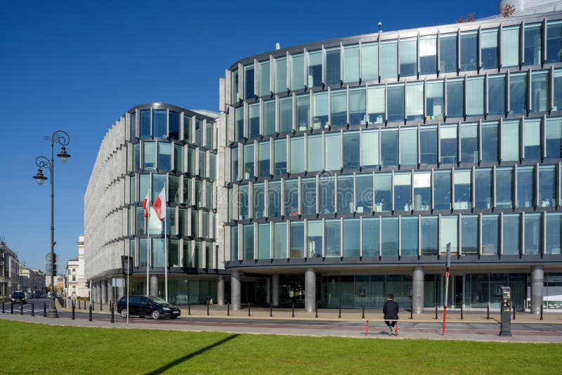 The Metropolitan Office Building in Warsaw, Editorial Image - Image of ...