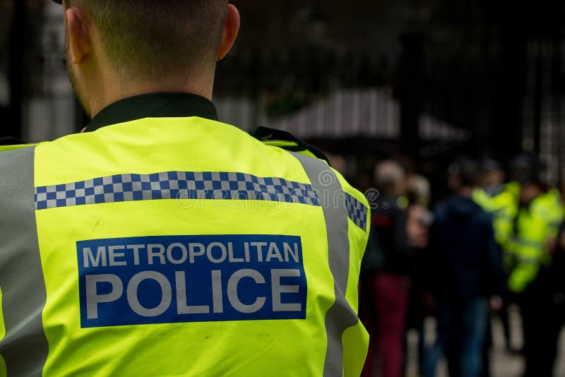 Metropolitan Police editorial stock photo. Image of safety - 94474668