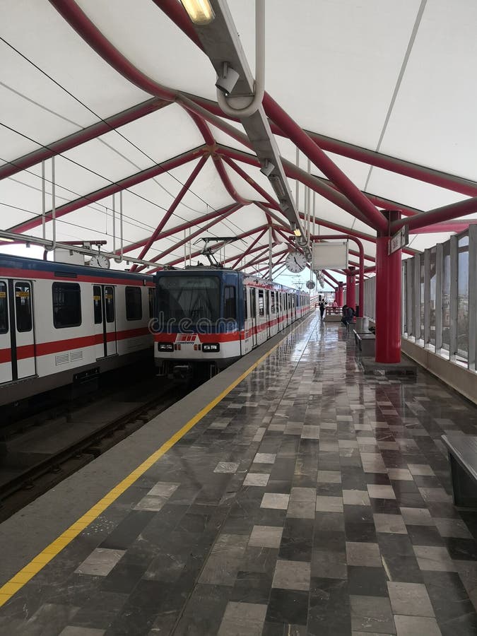 Metrorey Public Transportation in the City of Montey Editorial ...