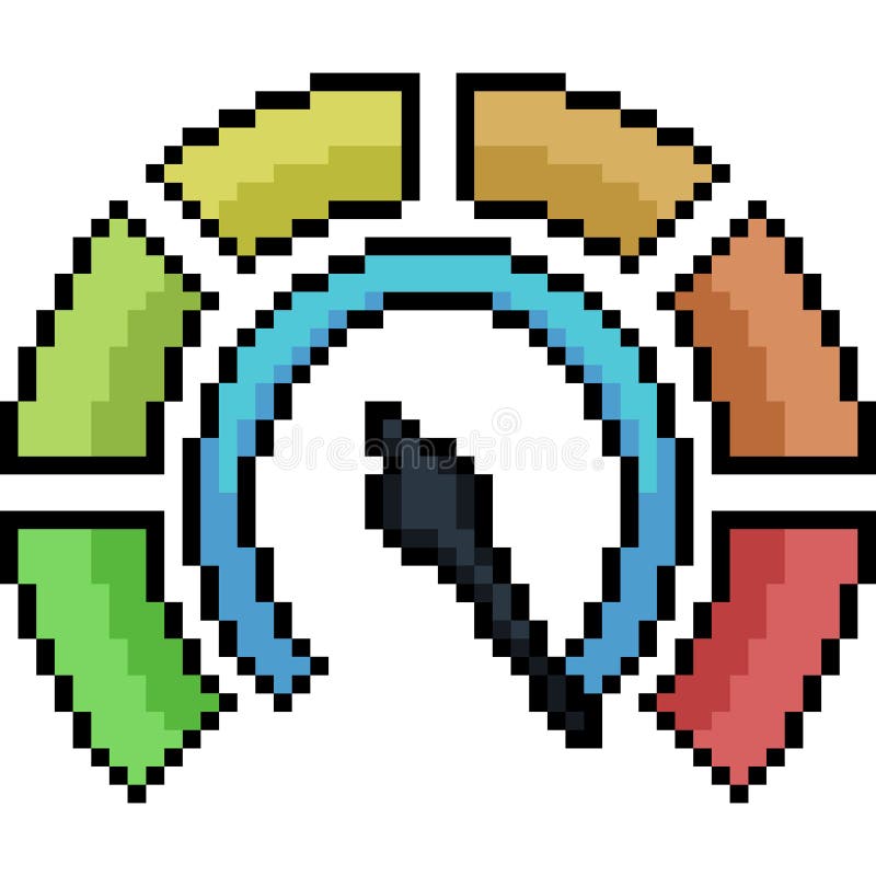 Metru pixel vectorial stock vector. Ilustrare din metru - 159344717