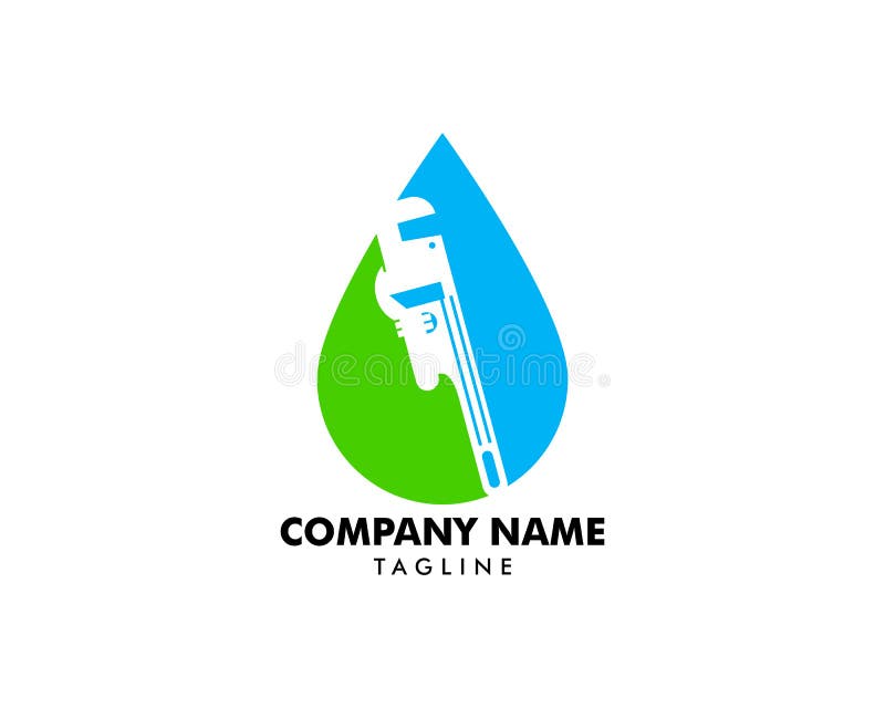 Mettre D'aplomb Le Service Logo Template, Logo De Service De L'eau ...