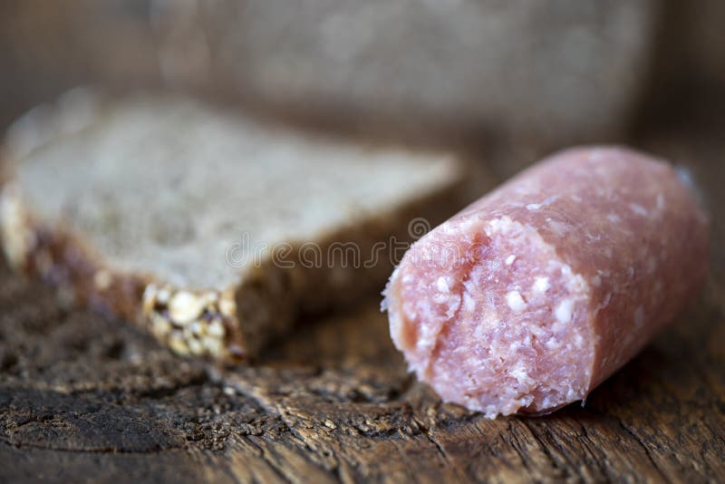 Mettwurst stock image. Image of food, breakfast, onion - 190975605
