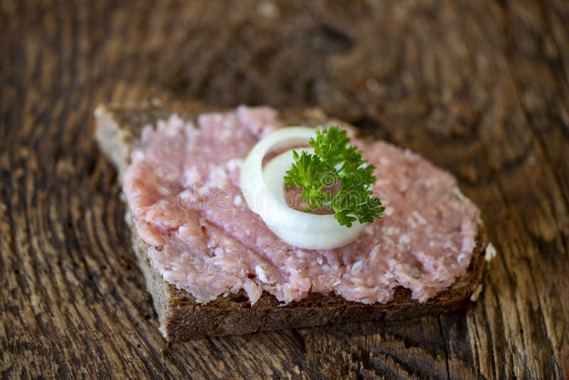 Mettwurst stock photo. Image of meal, mettwurst, nutrition - 239929500