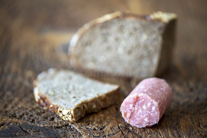 Mettwurst stock image. Image of pork, mincemeat, meal - 239929507