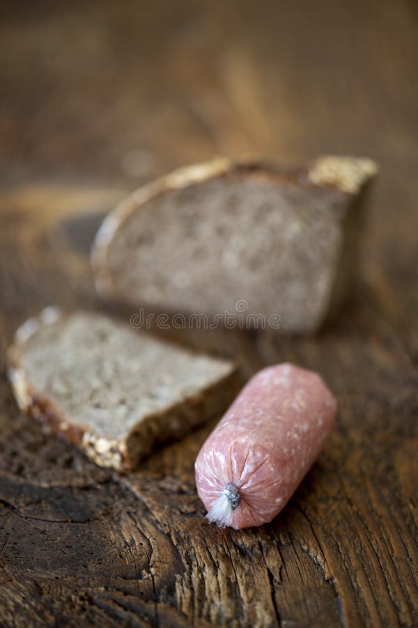 Mettwurst stock photo. Image of rustic, food, meal, minced - 246050120