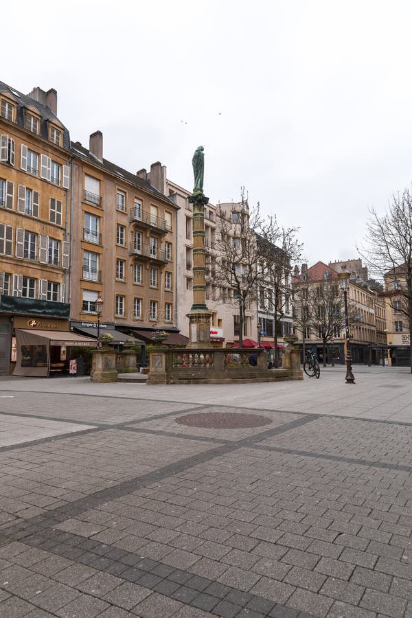Saint Jacques Square in Metz, France Editorial Stock Image - Image of ...