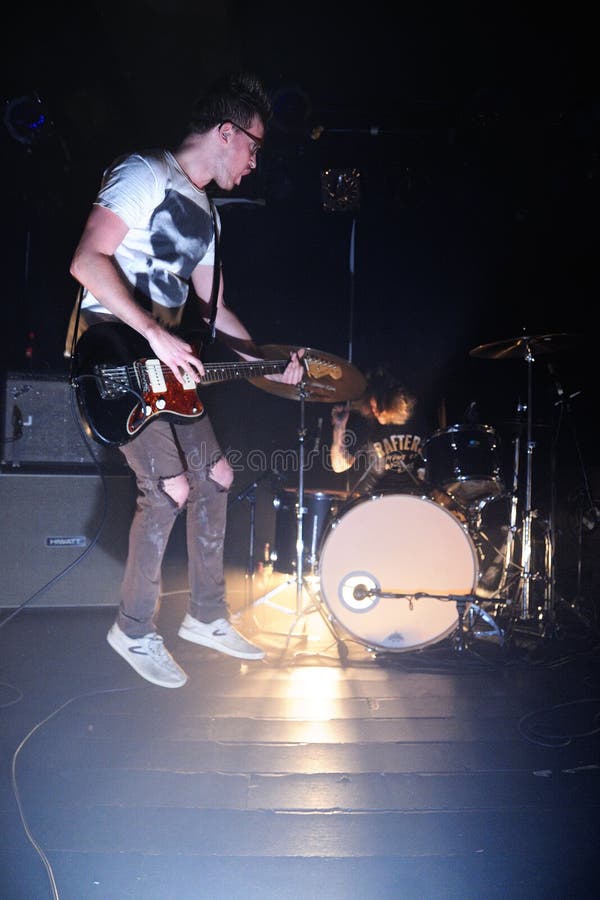 Metz Band Performs at Apolo Editorial Stock Image - Image of people ...