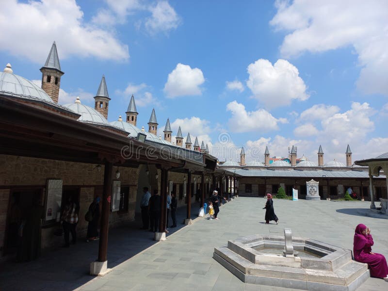 Mevlana Museum Complex editorial photography. Image of pray - 265144272