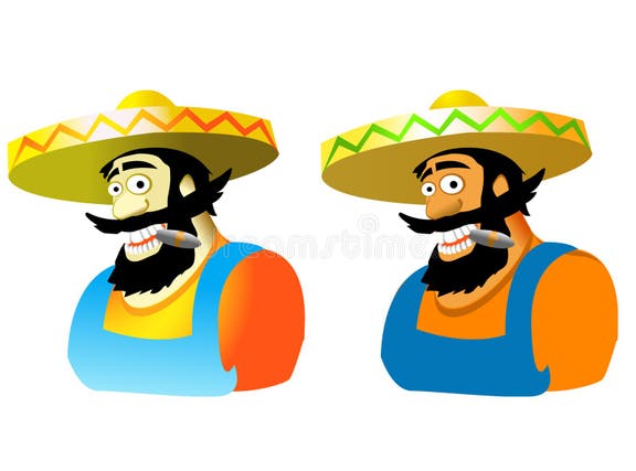 Mexican Bandito Stock Illustrations – 48 Mexican Bandito Stock ...