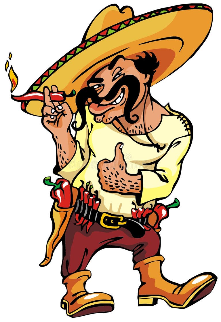 Mexican Macho Man Stock Illustrations – 347 Mexican Macho Man Stock ...