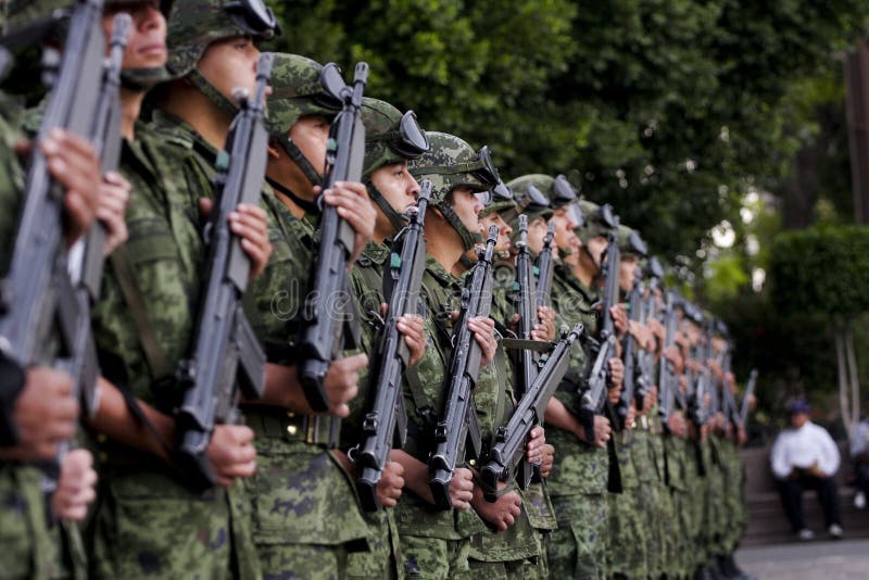 Mexican Army soldiers editorial photo. Image of commando - 24887531