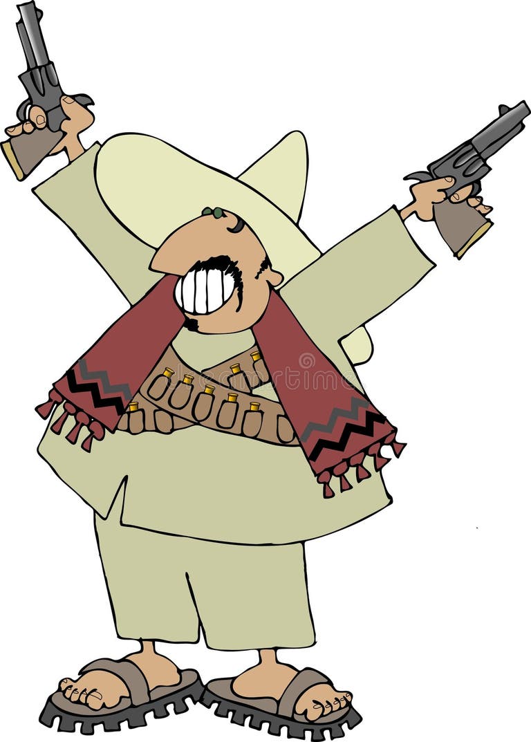 Mexican Bandito Stock Illustrations – 48 Mexican Bandito Stock ...