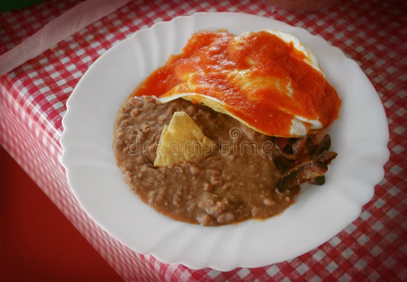 Mexican breakfast dish stock image. Image of breakfast - 38949949