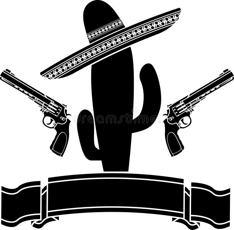 Mexican Bandito stock illustration. Illustration of cartoon - 29996