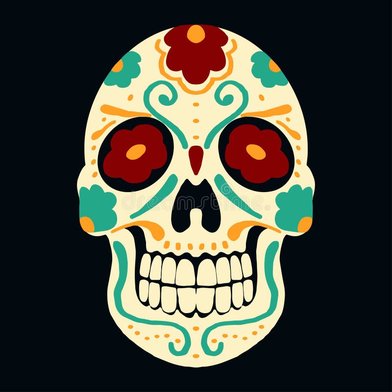 Mexican calaveras stock vector. Illustration of naive - 269843191