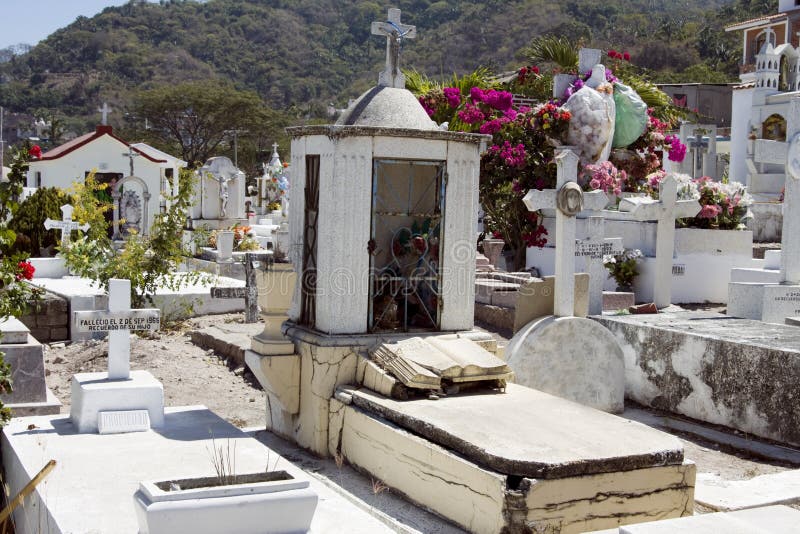 Mexican Cemetary. Picture Image: 5260201